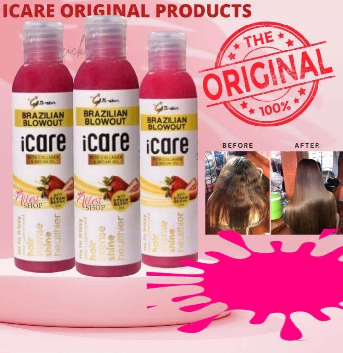 ICARE BRAZILIAN BLOW OUT 120ML (strawberry) | Lazada PH