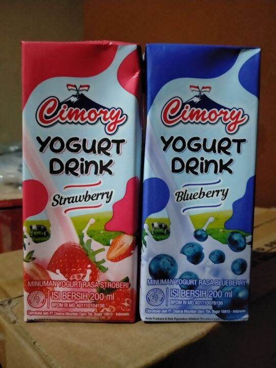 Cimory Yogurt Ready to Drink Kemasan Besar 200 ml 200ml | Lazada Indonesia