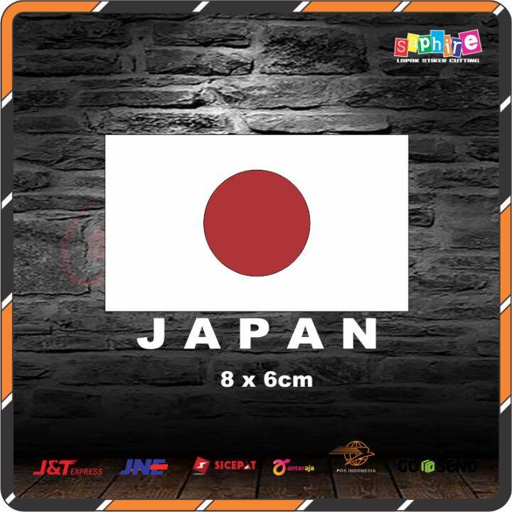 Sticker stiker Bendera Japan | Lazada Indonesia