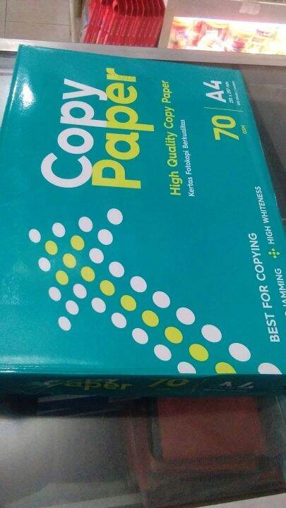 kertas HVS copy paper A4 70gsm isi 500 sheets | Lazada Indonesia