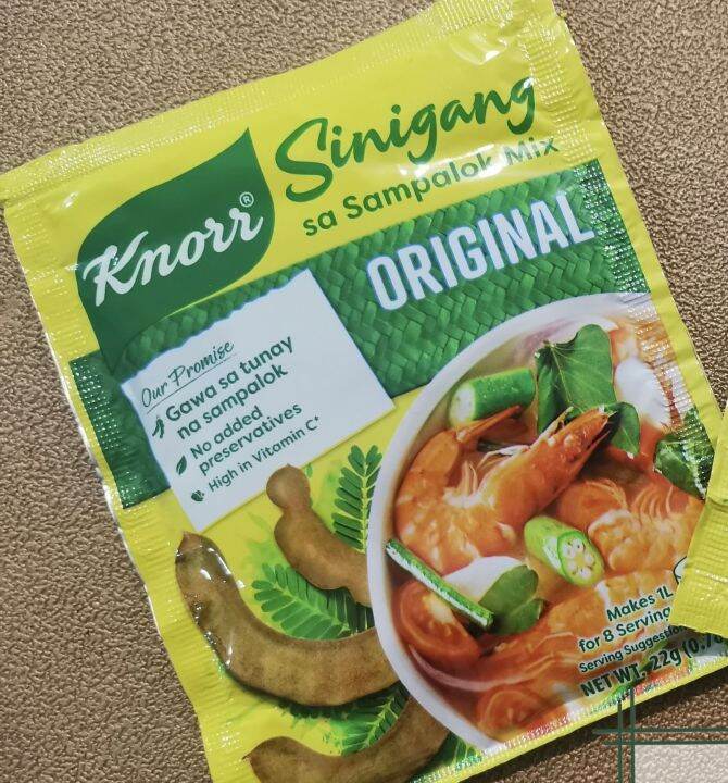 Knorr Sinigang sa Sampalok Original 22g | Lazada.co.th