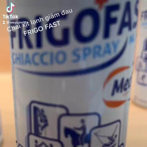 Chai xịt lạnh giảm đau FRIGOFAST 200ml nhập khẩu Ý | Lazada.vn