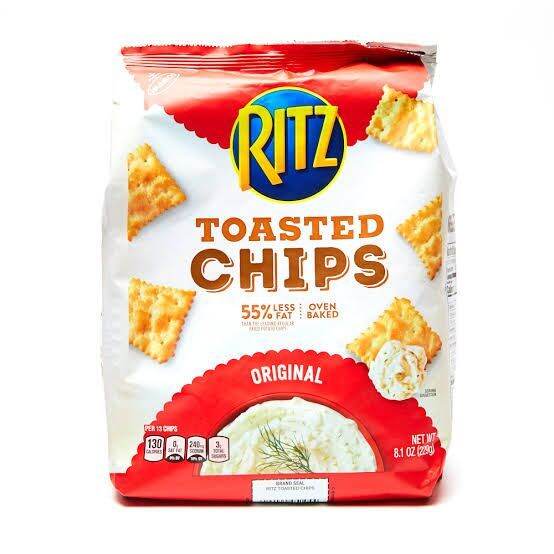 Ritz Toasted Chips Original 8.1oz | Lazada PH