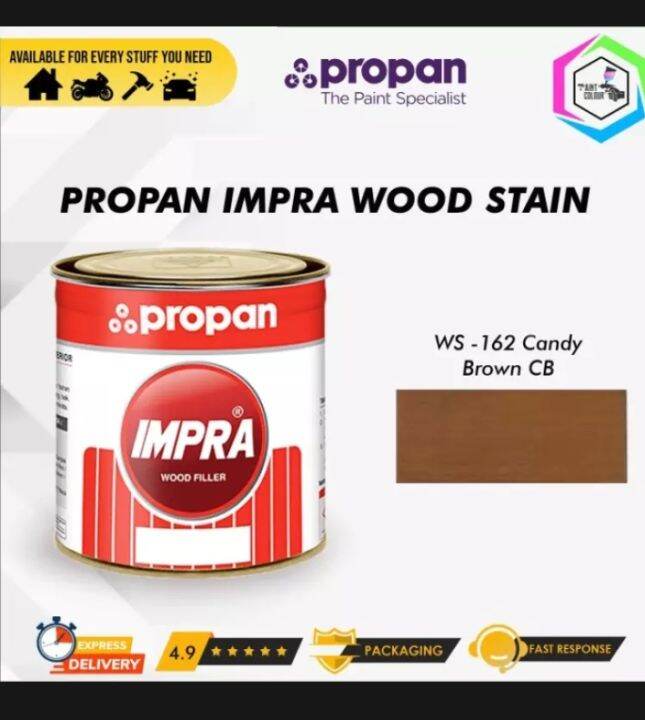 CAT IMPRA CANDY BROWN CB WOOD STAIN WS 162 B - CANDY BROWN CB 1 Liter ...