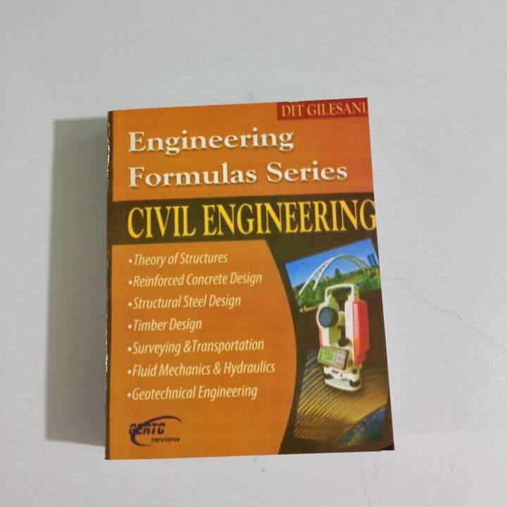 Engineering Formula Series Civil Engineering By Gillesania | Lazada PH