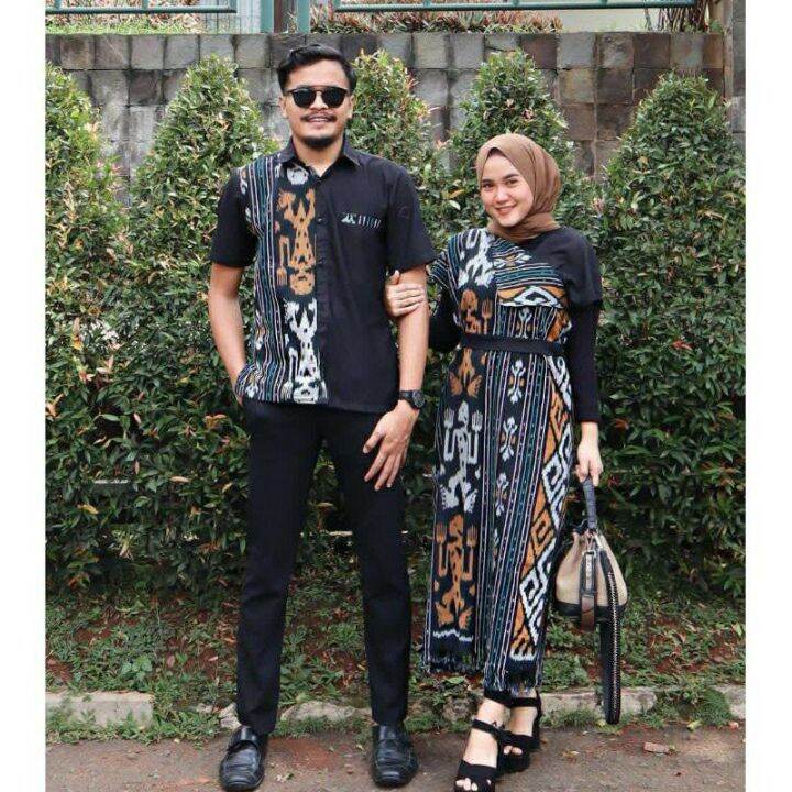 Asoka Couple tenun-sarimbit tenun-tunik etnik-dress etnik-dress tenun- baju tenun- baju pesta ...