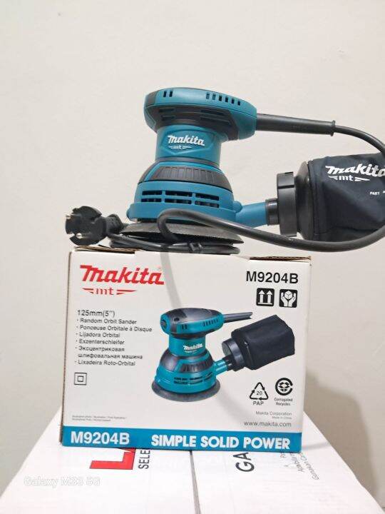 Mesin Amplas Makita M9204B 5" -Random Orbital sander 125mm (5 ...