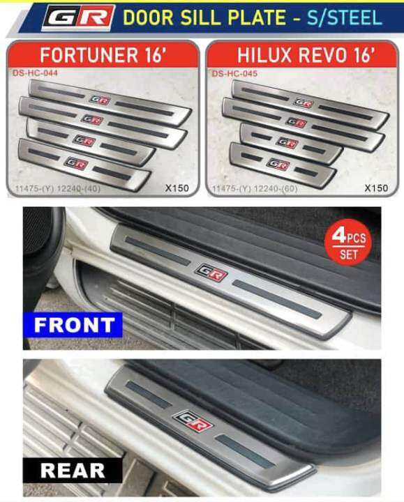 Toyota Fortuner Hilux revo rogue rocco 2016 - 2023 GR foot door side ...