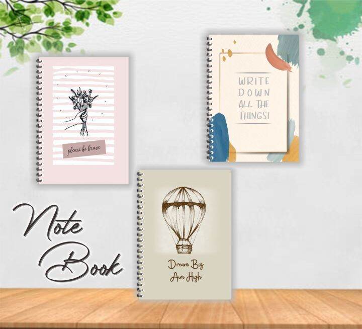 NOTEBOOK/NOTEBOOK A5/NOTEBOOK DOTTED TITIK2 LINE GARIS2 GRID KOTAK2 ...