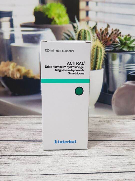Acitral Suspensi 120ml - Syrup Mengatasi Keluhan pd Lambung dan nyeri ...