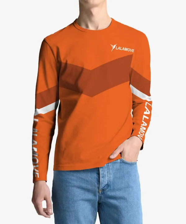 SE Delivery Riders Uniform longsleeve Full Bleed Sublimation Lalamove ...