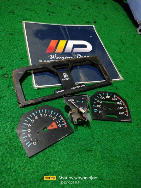 papan layar indikator speedometer +mesin indikator bensin Honda gl pro ...