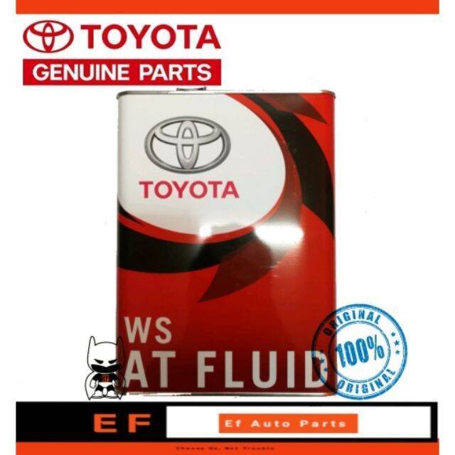 TOYOTA WS ATF AUTO TRANSMISSION OIL FLUID VIOS HILUX CAMRY ALTIS YARIS ...