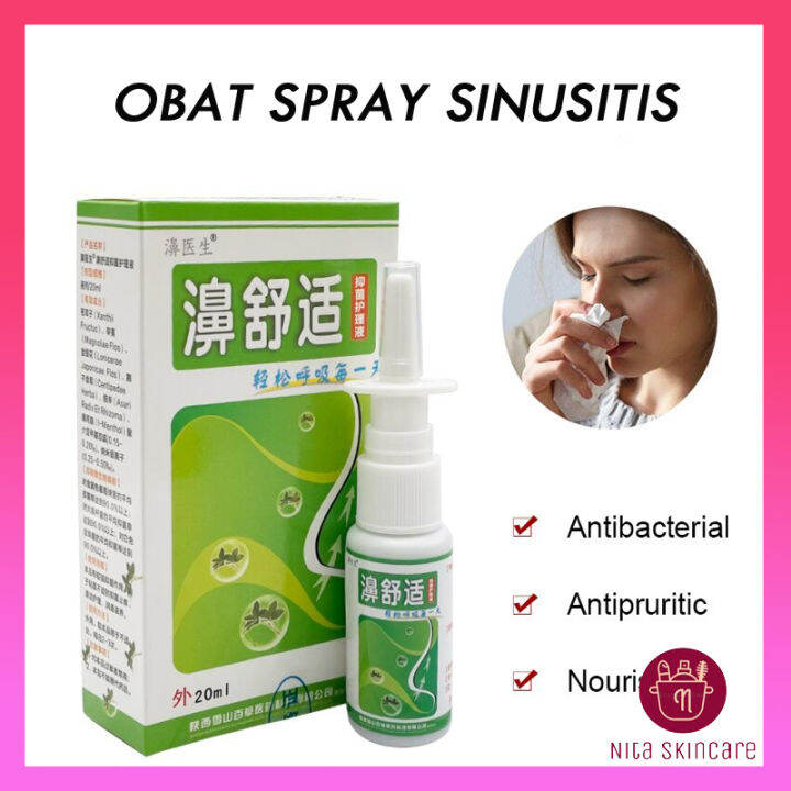[100% Asli] Obat Spray Sinusitis Semprotan Hidung Sinusitis Tersumbat ...
