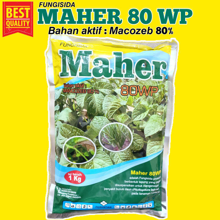 Fungisida MAHER 80 WP mancozeb kuning-1kg | Lazada Indonesia