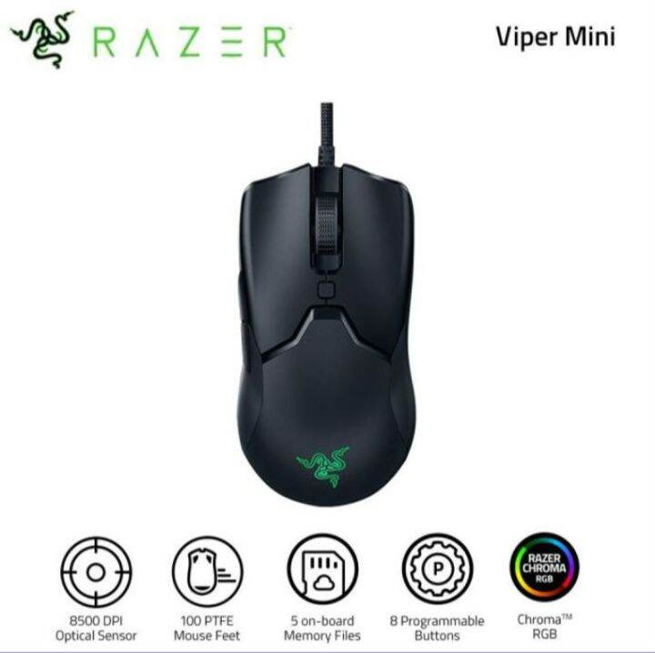 Original Razer Viper Mini Gaming Mouse Wired ergonomic mouse ...