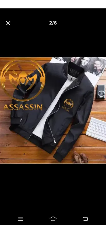New Mobile Legend Assassin Logo Bomber Jacket For Unisex | Lazada PH