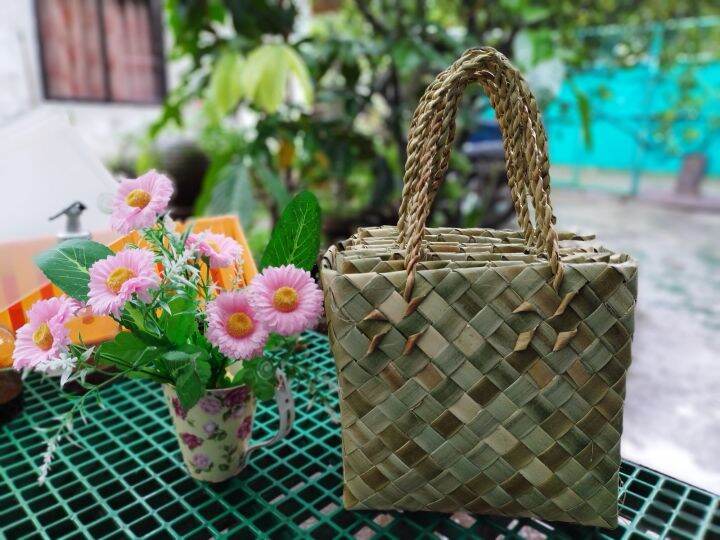 Native bayong bag 10x10x5 inches | Lazada PH