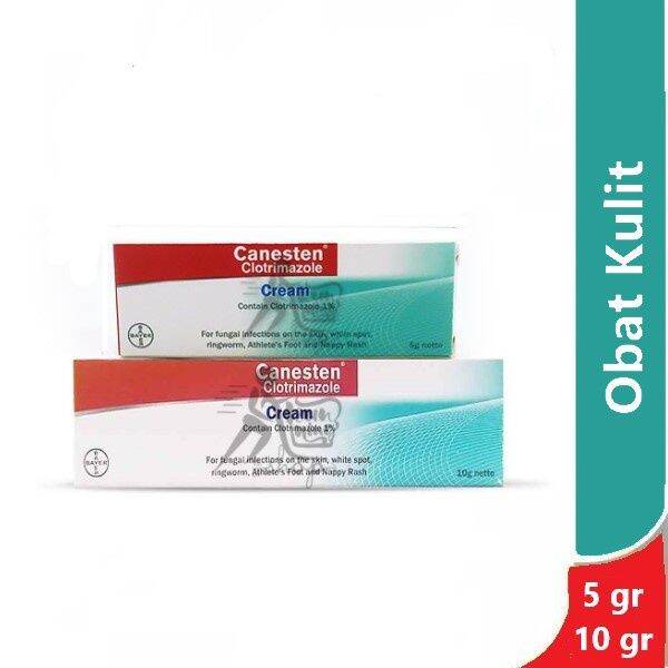 Canesten 5 gram & 10 gram - obat anti jamur kulit | Lazada Indonesia