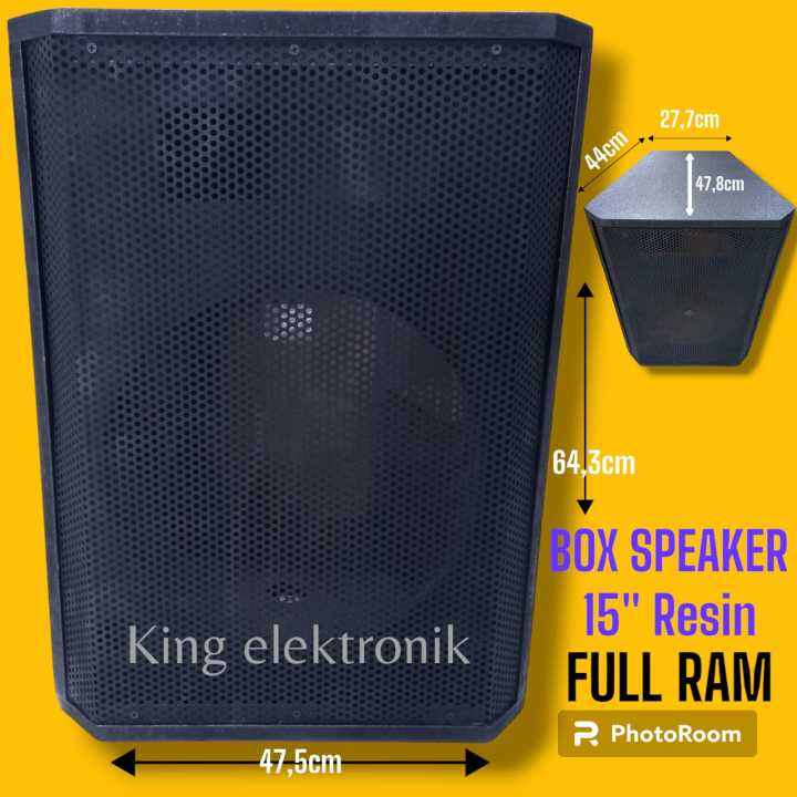 BOX SPEAKER 15 INCH RESIN 2WAY (harga satuan) | Lazada Indonesia