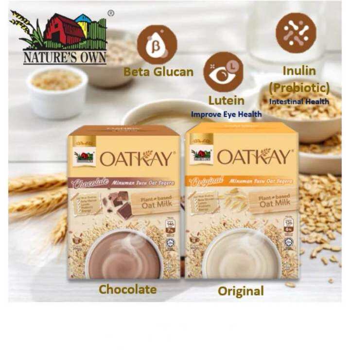OATKAY INSTANT OAT MILK CHOCOLATE MINUMAN SUSU SEGERA OAT POWDER ...