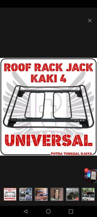 ROOF RACK MOBIL DAIHATSU TARUNA ROOF RACK JACK RAK JACK RAK MOBIL RAK ...