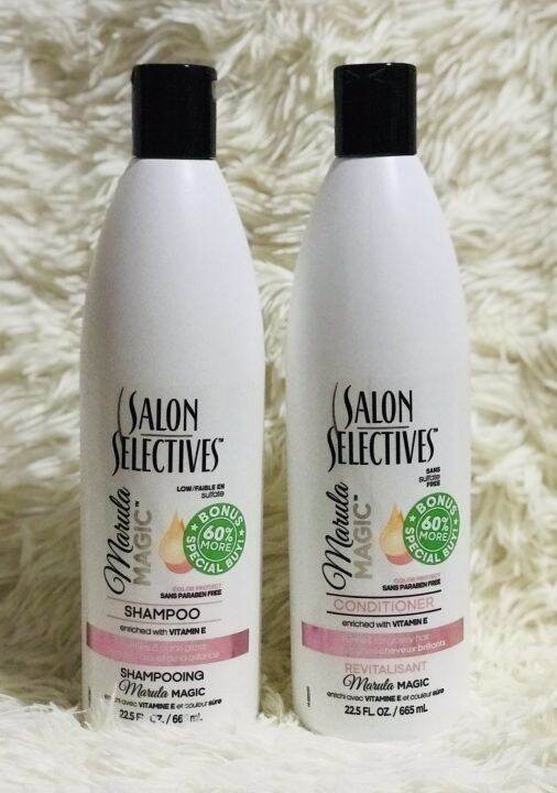 Salon Effectives Marula magic Shampoo & Conditioner. | Lazada PH