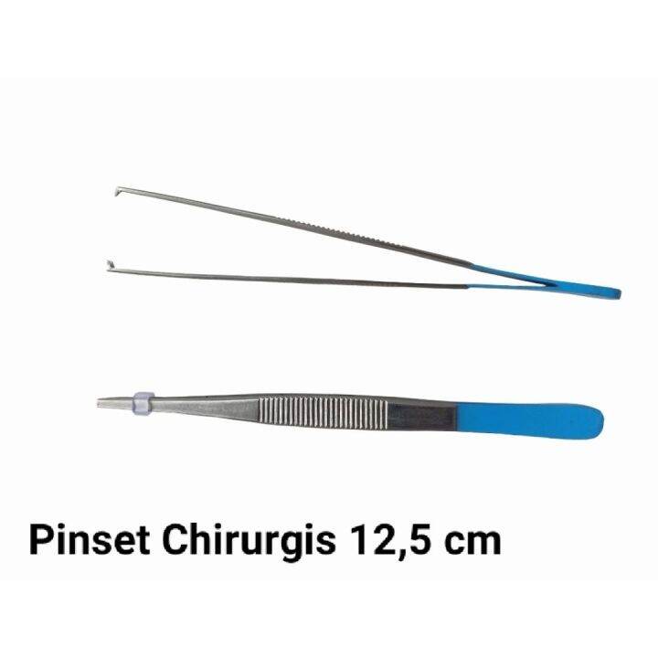 Pinset Chirurgis Cirurgis Cirugis Sirugis Stainless Stell 12,5cm ...