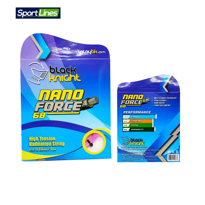 Blacknight NANO FORCE Badminton String | Lazada PH