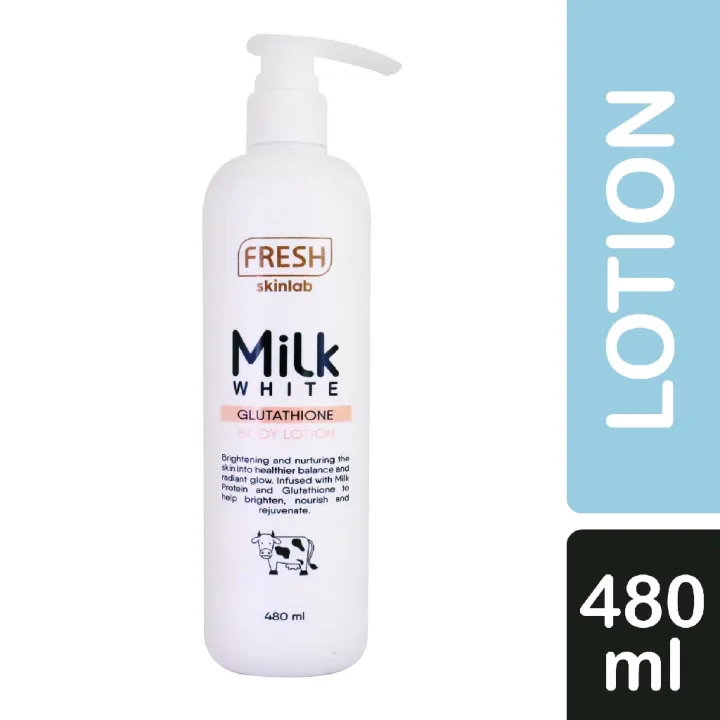 Fresh Skinlab Milk White Glutathione Body Lotion 480ml | Lazada PH