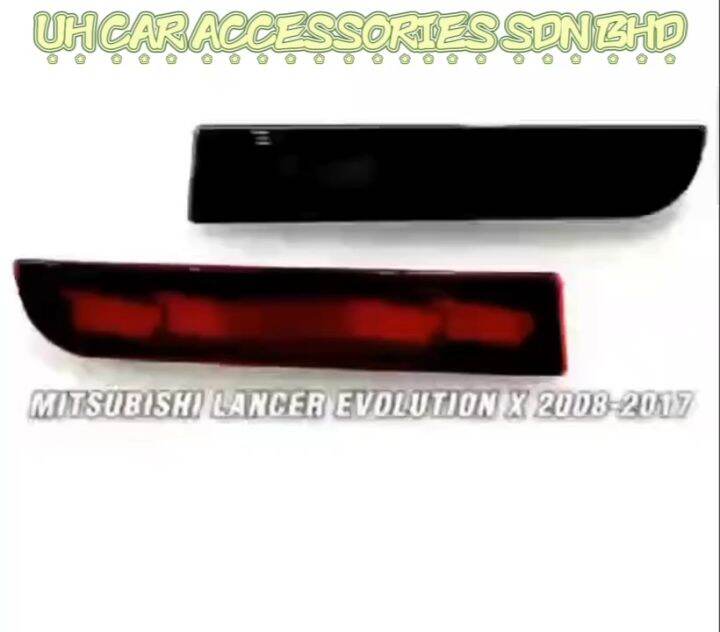 Mitsubishi Lancer Evolution X 2008 - 2017 Dragon Scale Rear Bumper ...