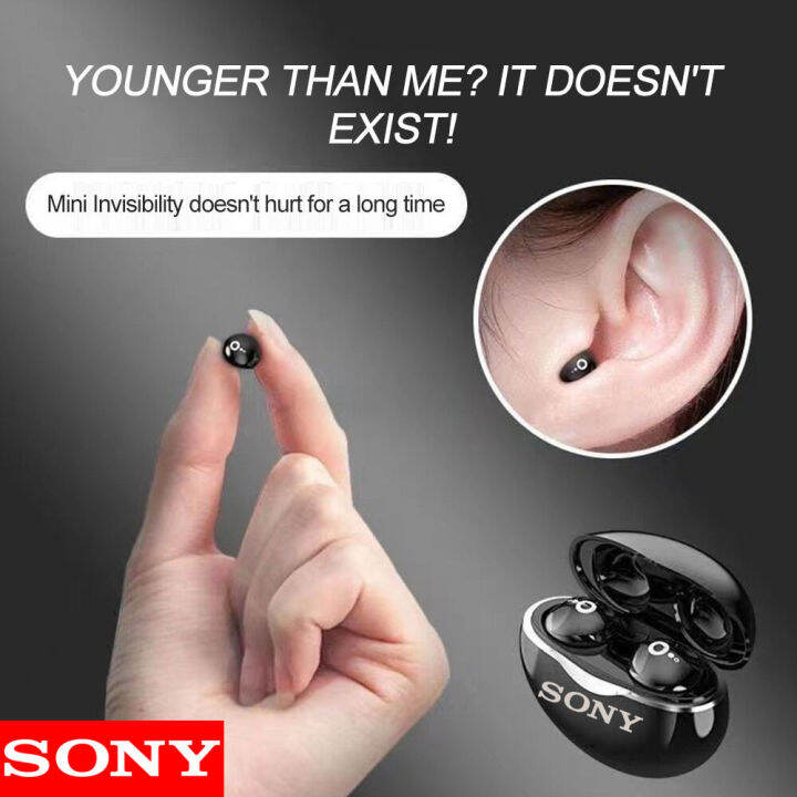 🎧【สต๊อกพร้อม】จัดส่งฟรี + ปลาคอด🎧Sony TWS S800หูฟังบลูทูธไร้สาย,ขนาดเล็ก ...