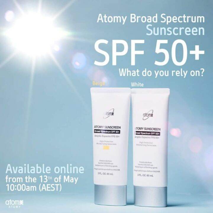 Atomy Sunscreen White & Beige SPF 50+ PA+++ | Lazada Indonesia
