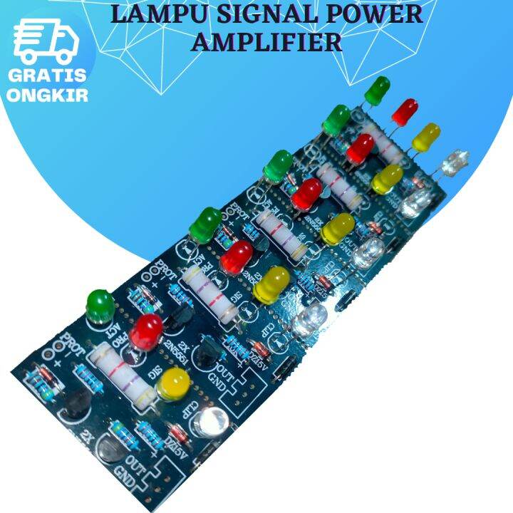 LAMPU LED SIGNAL CLIP INDIKATOR POWER AMPLIFIER lampu klip untuk power ...