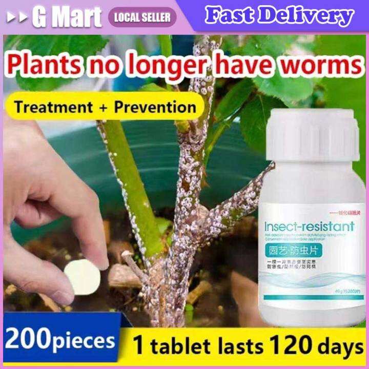 ⭐【LazTop Seller】Pesticide for plants 200 Tablets Fungicide for plants ...