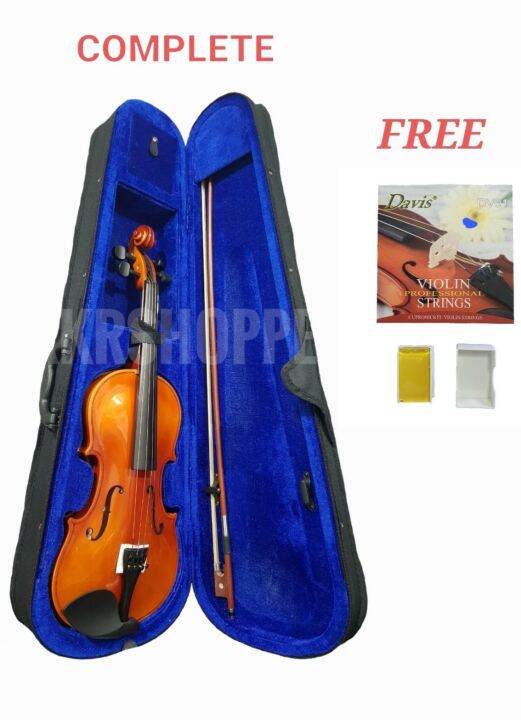 100% ORIGINAL DAVIS/JASMINE VIOLIN COMPLETE SET AND FREE 1SET STRINGS ...