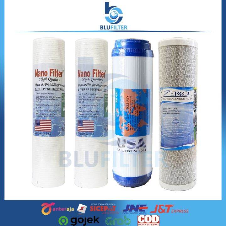 PAKET REFILL FILTER AIR KOTOR KERUH BAU MINYAK KERAK PAM SUMUR 4 TAHAP ...