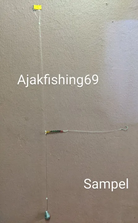 Perambut Pancing Bottom Laut 1 Mata Kail Tali 60lbs tak buat cod | Lazada