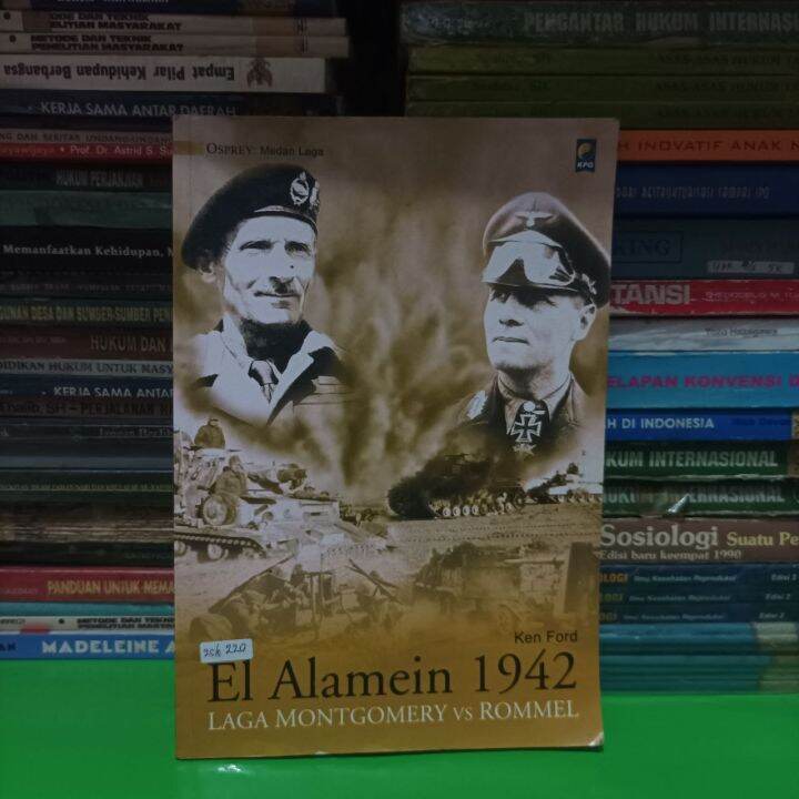 bekas EL ALAMEIN 1942 laga montgomery vs rommel | Lazada Indonesia
