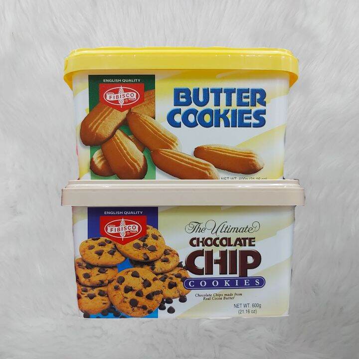 Fibisco Butter/Chocolate Chip Cookies 600g | Lazada PH