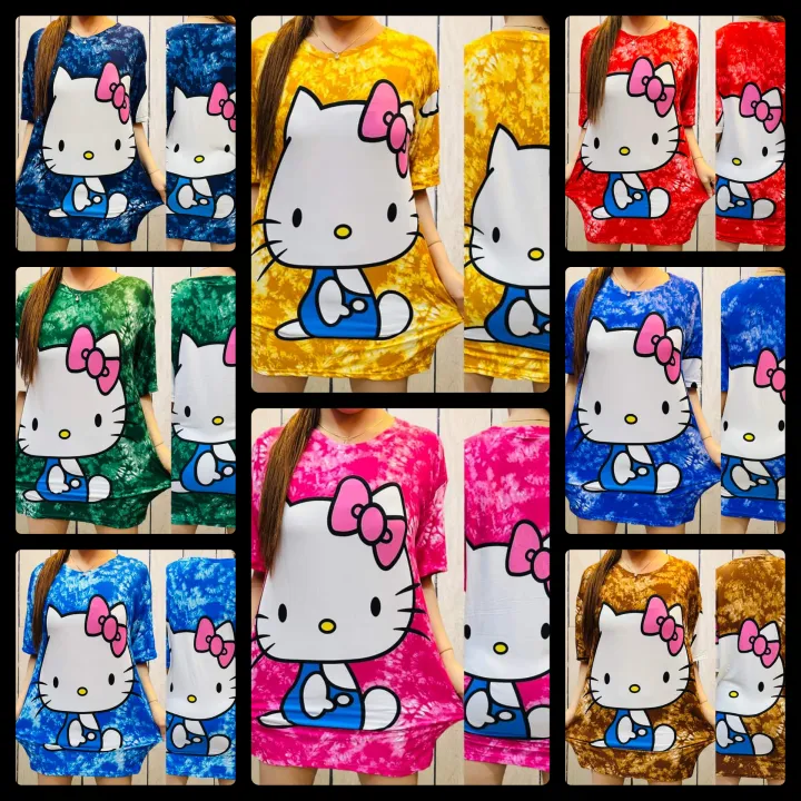 HELLO KITTY PLUS SIZE SHIRT | Lazada PH