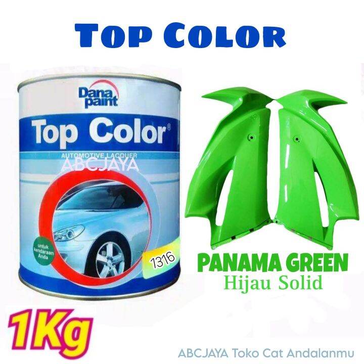 (JAWA-BALI) Cat Danapaint Top Color 1316 Panama Green 1Kg Hijau Cerah ...