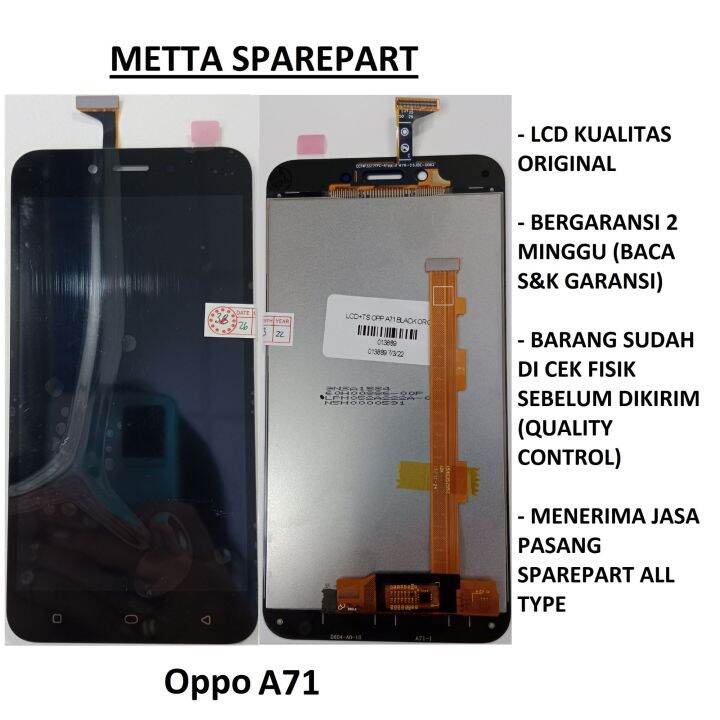 Original OEM LCD Touchscreen Oppo A71 | Lazada Indonesia