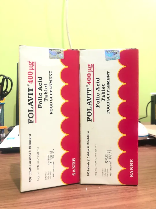 folavit 400mg / vitamin / box | Lazada Indonesia