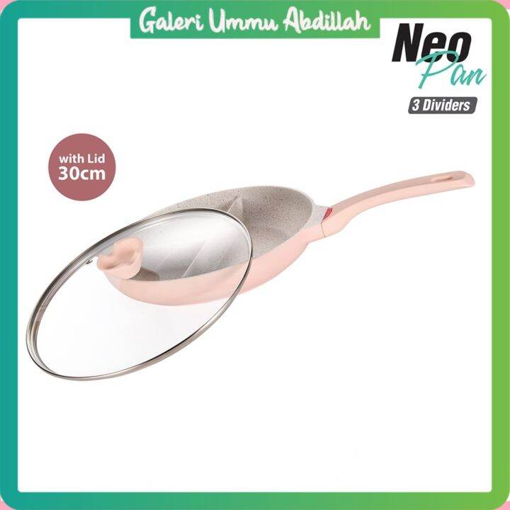Stein Neopan Steincookware Neo Pan Panci Sekat 3 dengan Suhu Detektor ...
