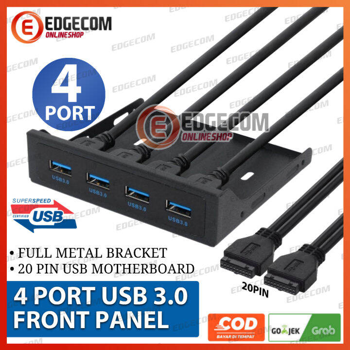USB 3.0 FRONT PANEL 4 Port 3,5" | Lazada Indonesia