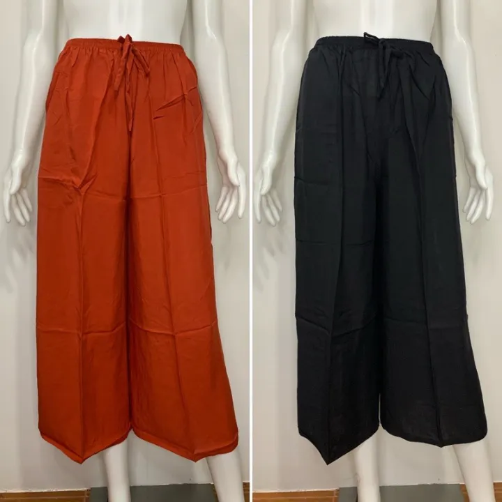 Squarepants Plus Size Women Wide Leg Plain | Lazada PH