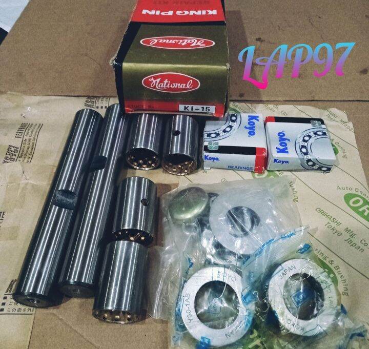 KING PIN KING PEN SET NATIONAL KI-15 ISUZU ELF DOUBLE NKR 71 NKR 66 ...