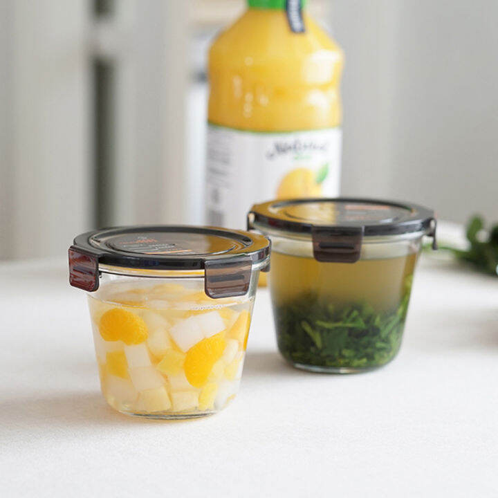 Pagoo กล่องซุปแก้วกล่องรักษาความสดชามซุปถ้วยซุปกล่องข้าวอุ่นไมโครเวฟ ...