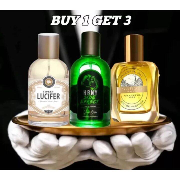 Paket 3 varian | SWEET LUCIFER + HRNY S EFFECT + NARSIS GRAYCEFUL DAY ...